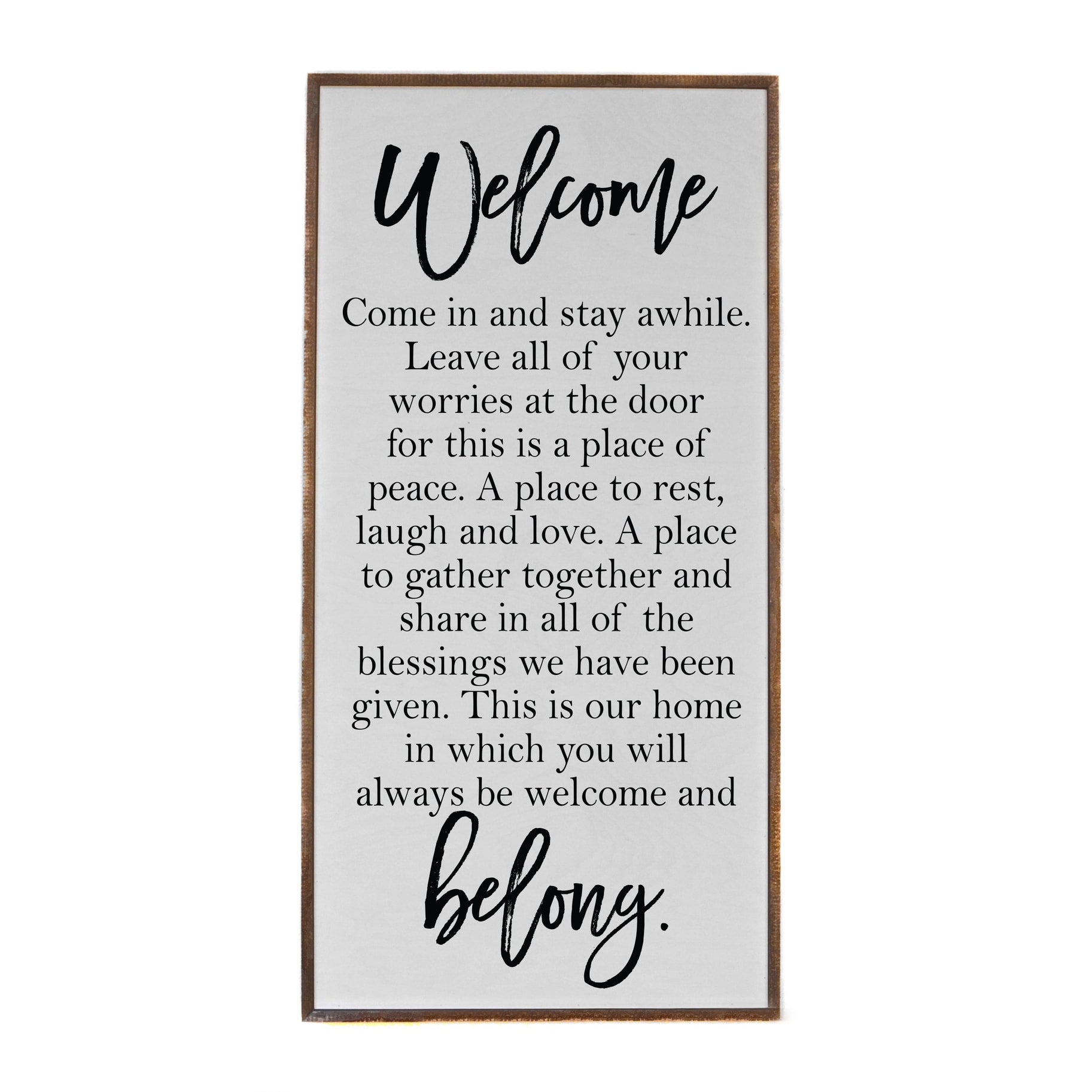 Welcome Sign | SAM & FRIENDS WACONIA